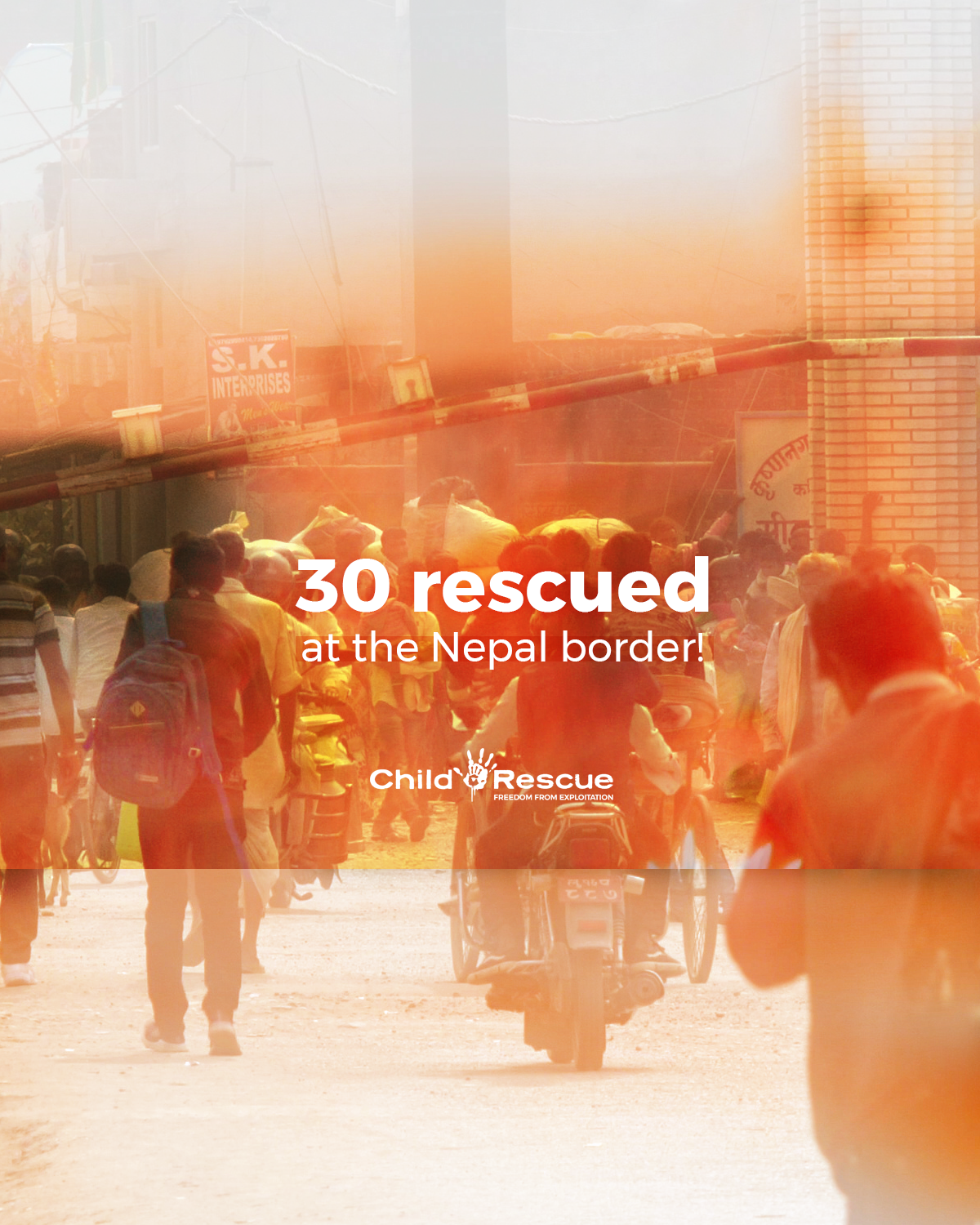 30 rescued at the border - Child Rescue | Child Rescue