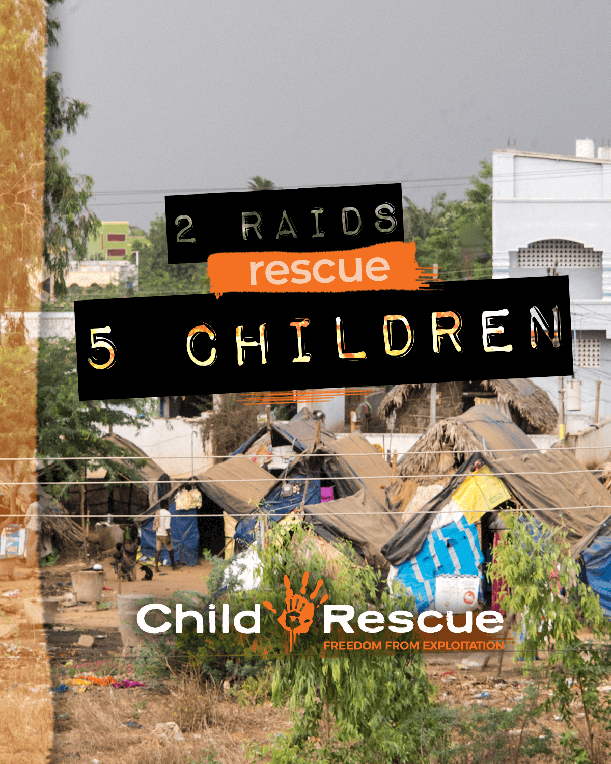 Two raids rescue five children - Child Rescue | Child Rescue