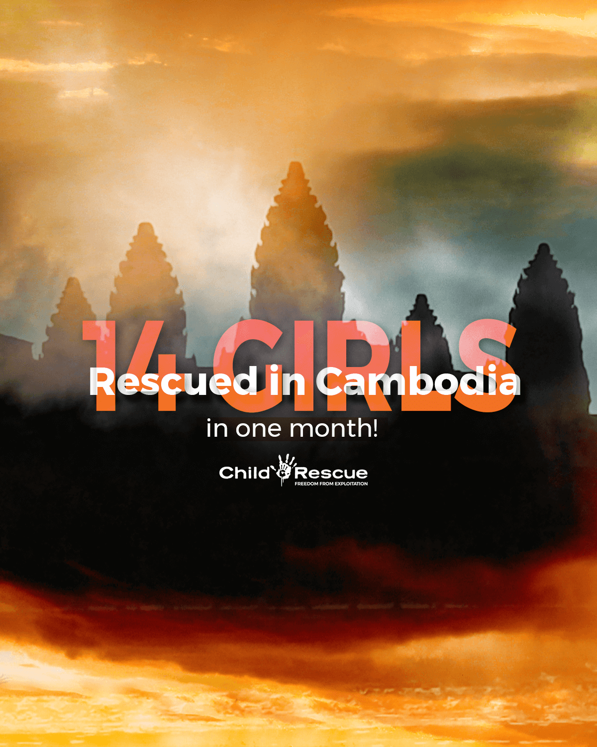 14 girls rescued in Cambodia in one month - Child Rescue | Child Rescue