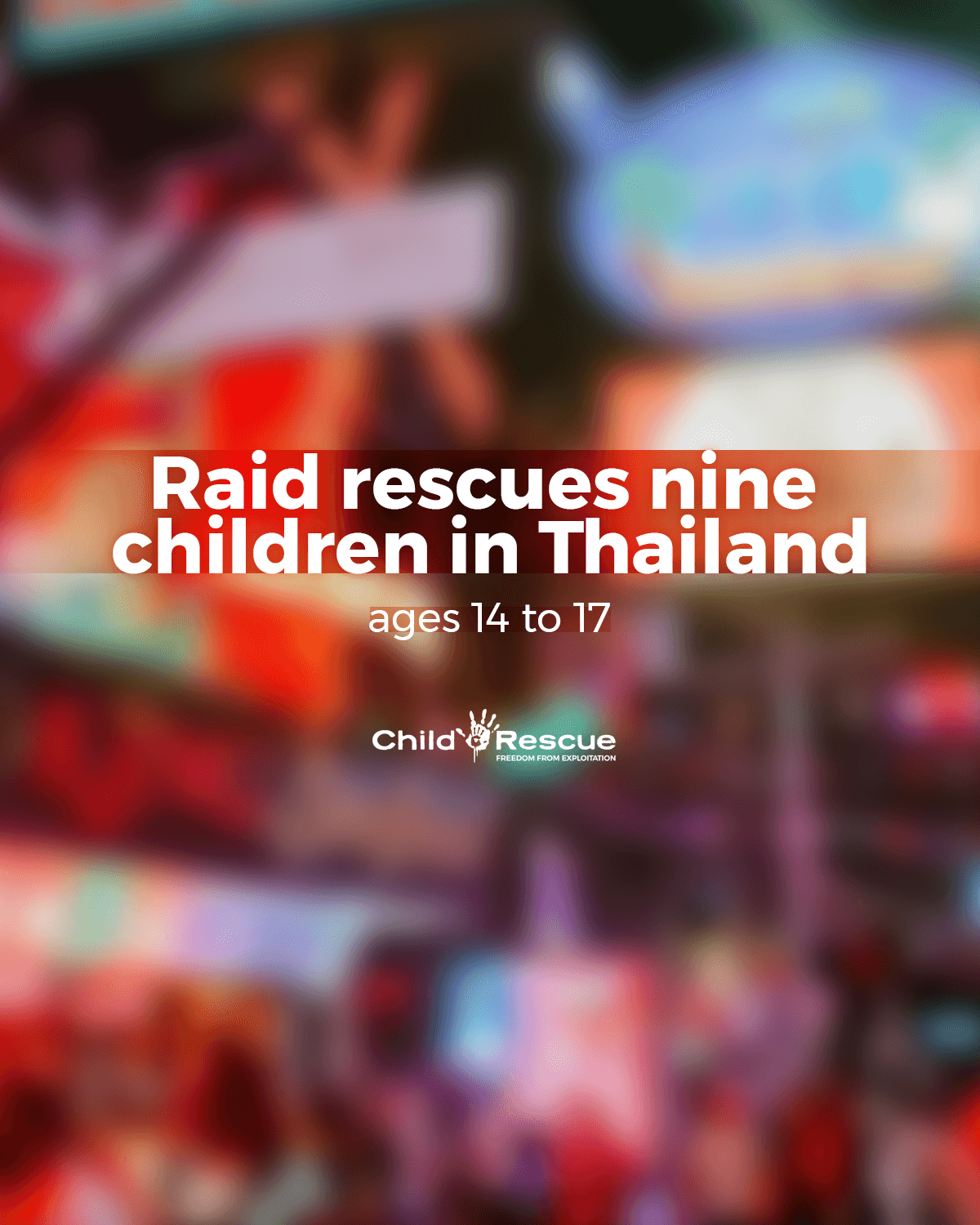 Raid rescues nine children in Thailand - Child Rescue | Child Rescue