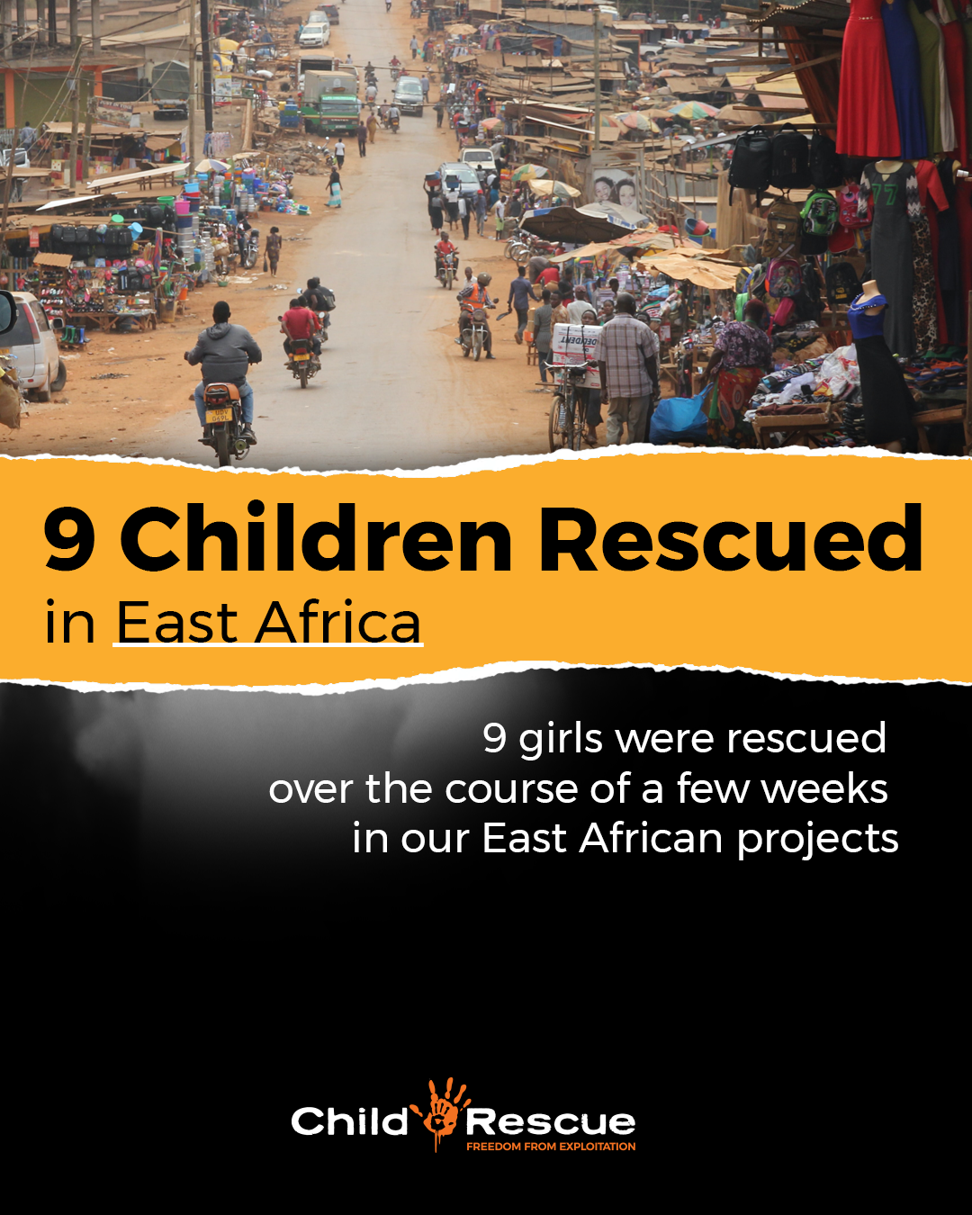 Nine Children Rescued in East Africa - Child Rescue | Child Rescue