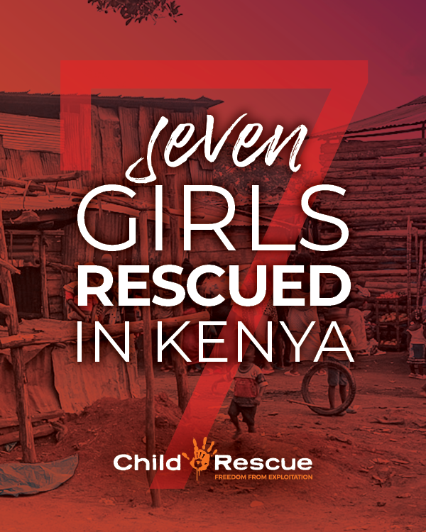 Seven girls rescued in Kenya - Child Rescue | Child Rescue