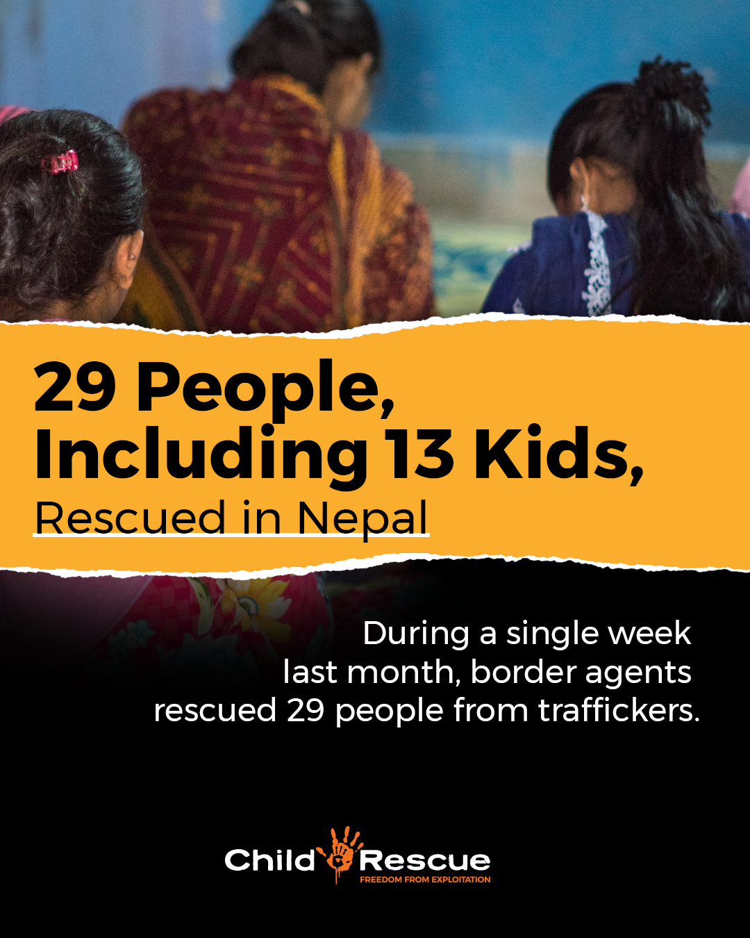 29 People, Including 13 Kids, Rescued in Nepal - Child Rescue | Child ...