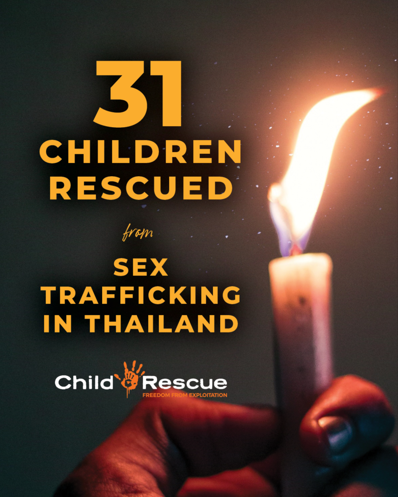 31 children rescued from sex trafficking in Thailand - Child Rescue ...