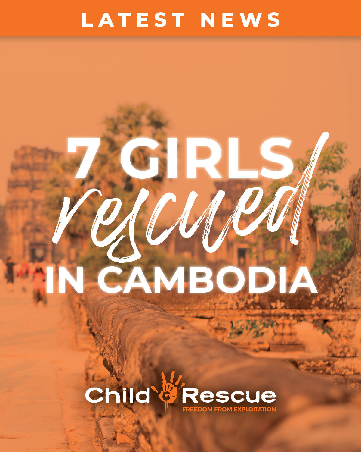 7 Girls Rescued in Cambodia - Child Rescue | Child Rescue