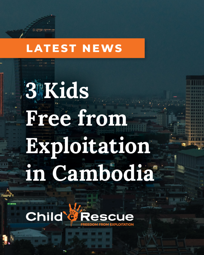 3 Kids Free from Exploitation in Cambodia - Child Rescue | Child Rescue