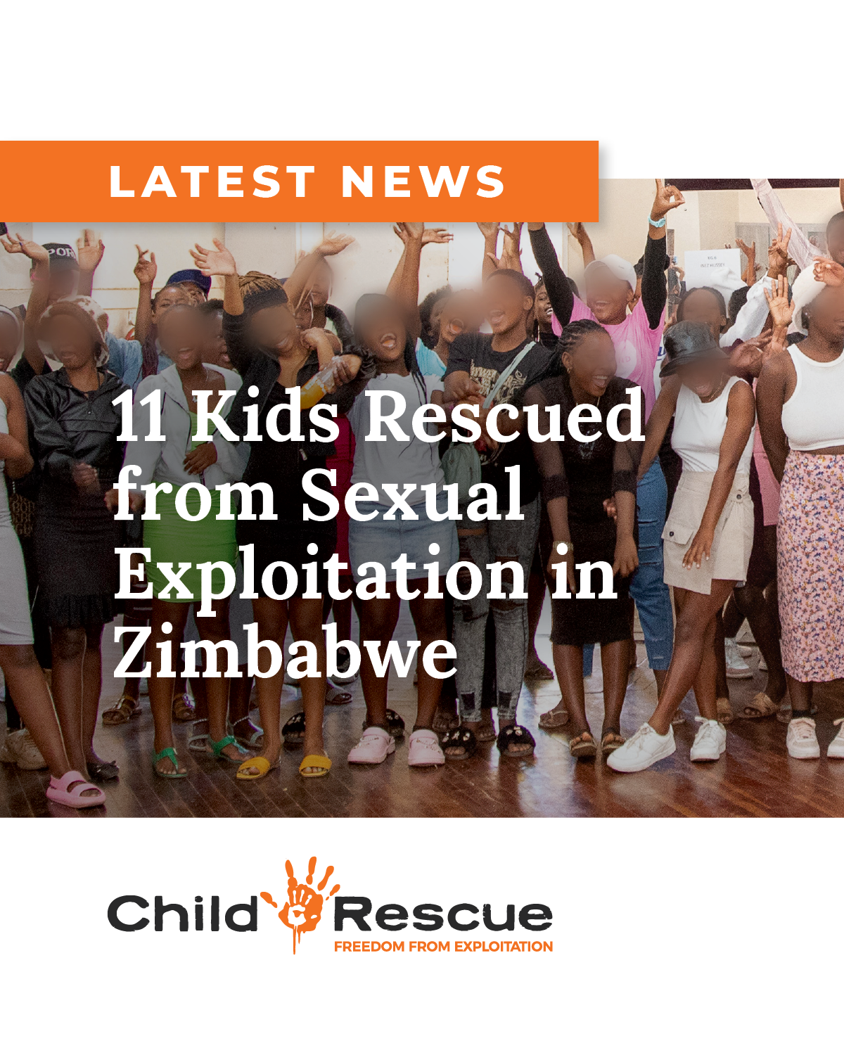 11 Kids Rescued from Sexual Exploitation in Zimbabwe - Child Rescue | Child Rescue
