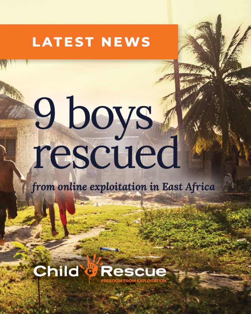 9 boys rescued from online exploitation in East Africa - Child Rescue | Child Rescue